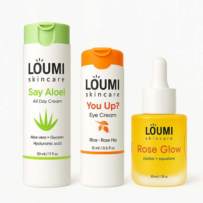 Hypoallergenic Skincare | Gentle Skincare Solutions | LOUMI Skincare